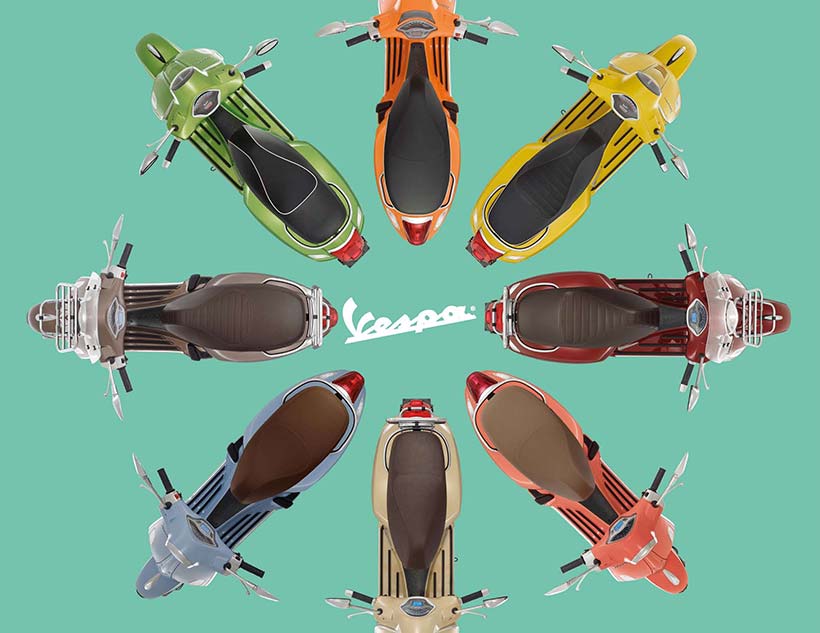 Η Vespa βάζει χρώμα στη ζωή σας προσφέροντας μοναδικά πλεονεκτήματα ...